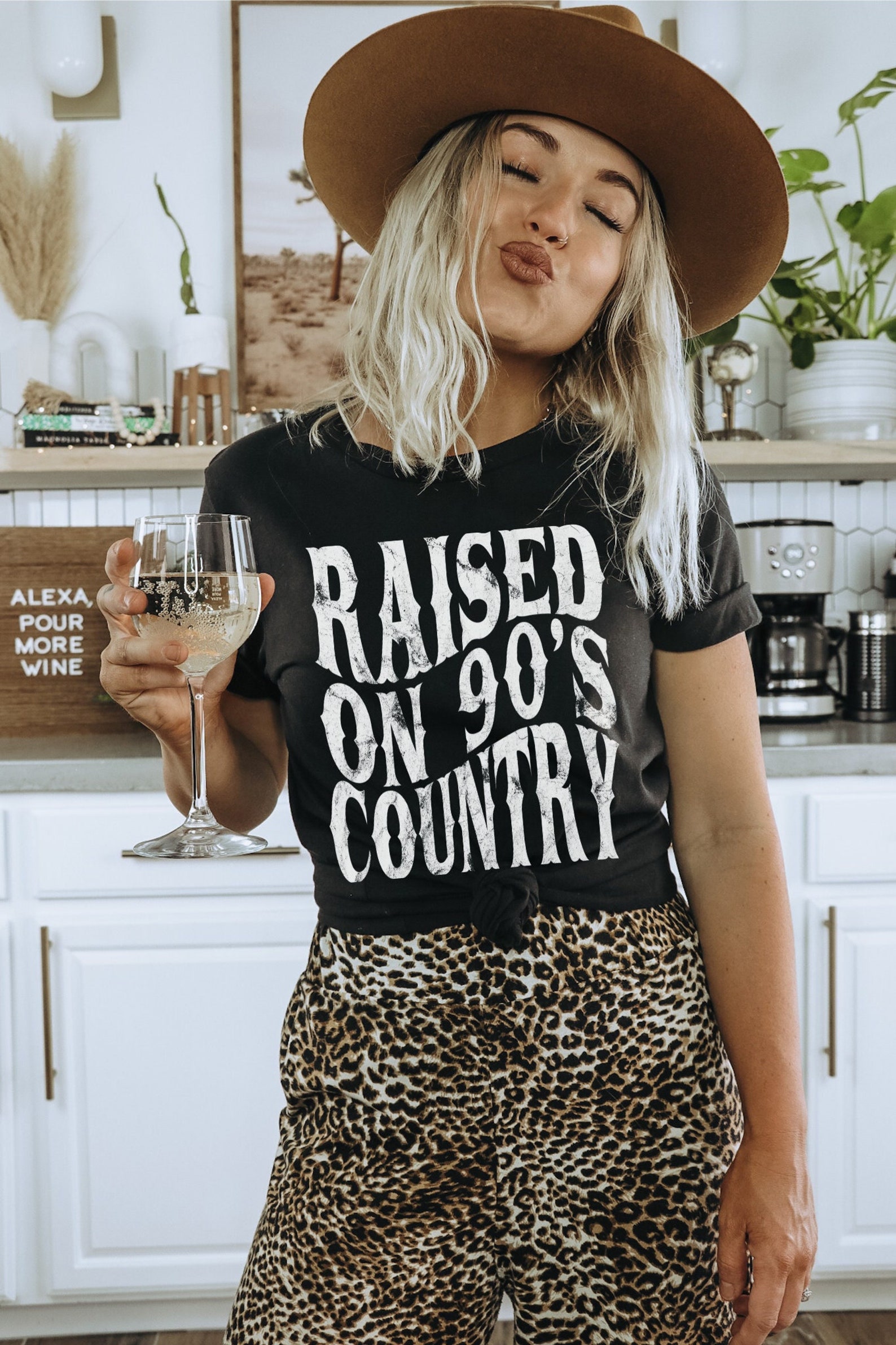 Raised on 90s Country Shirt, Vintage 90s Country Tee, Western Tshirt ...