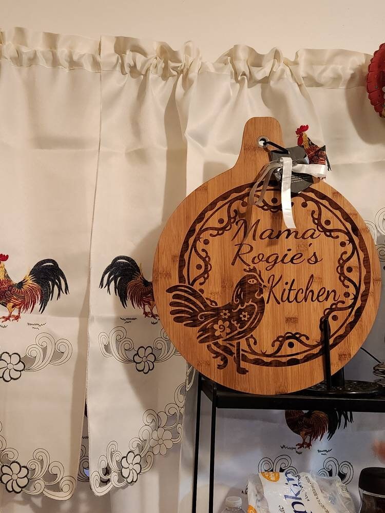 Personalized Laser Engraved Cutting Board - Any Name, Logo, or Design ...