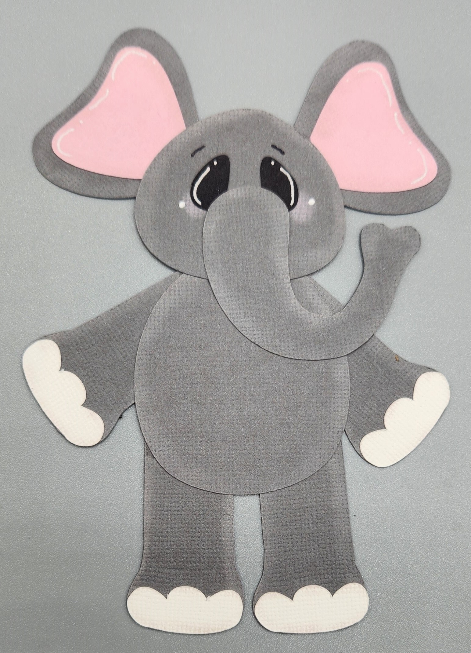 Wild Animal Handmade Paper Piecing Set of 7 for Zoo Scrapbook Pages or ...