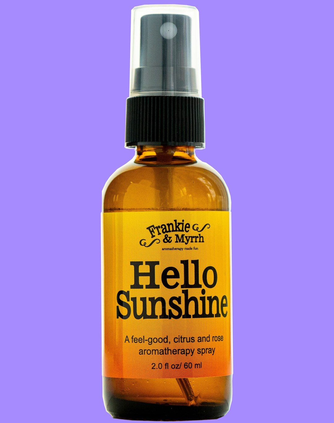 Hello Sunshine | Good Mood Bergamot Aromatherapy Perfume/spray for ...