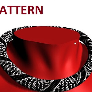Bead Crochet Snake Pattern Python Necklace Tutorials Animal Skin ...