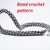 Tiger Pattern Bead Crochet Pattern for Beading Necklace Pattern Animal ...