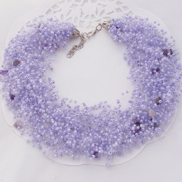 Lavender Necklace - Etsy