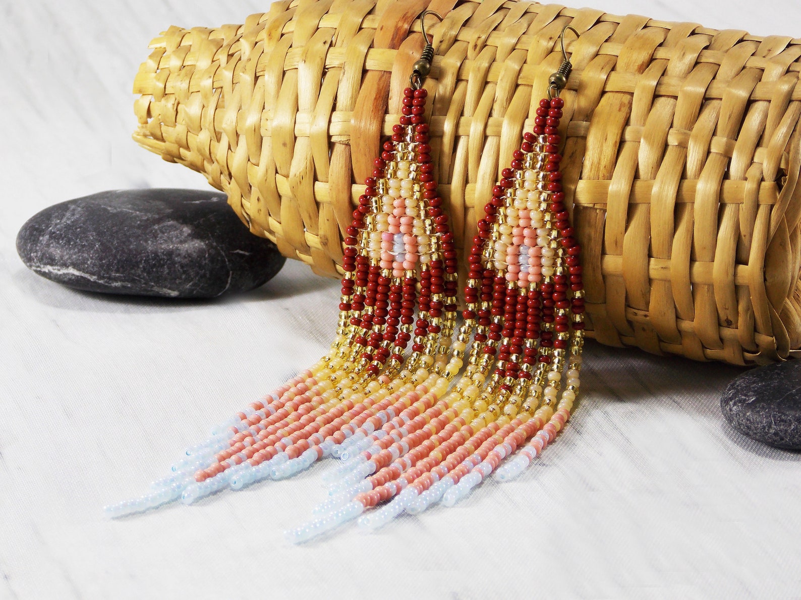 Shoulder Duster Earrings Gold Earrings Extra Long Earrings - Etsy