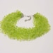 Lime Green Necklaces Green Wedding Spring Original Necklace Big Bead ...