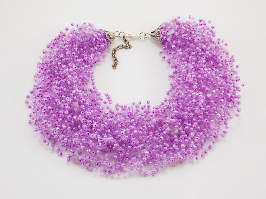 Light Violet Jewelry Purple Bridesmaid Violet Necklace Sets Amethyst ...