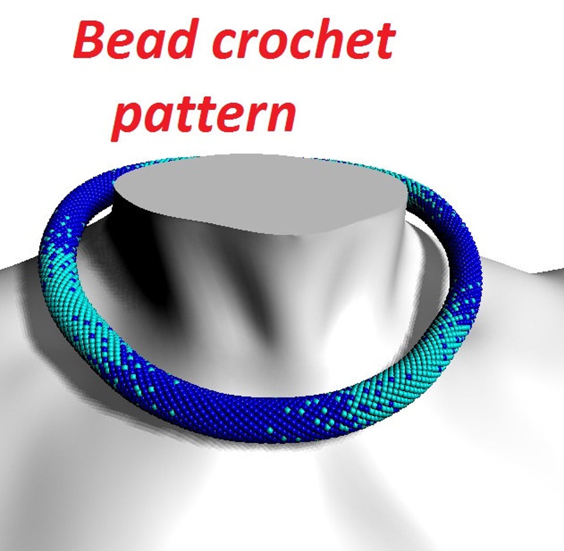 Bead Crochet Pattern PDF Crochet Rope Pattern With Seed Bead - Etsy