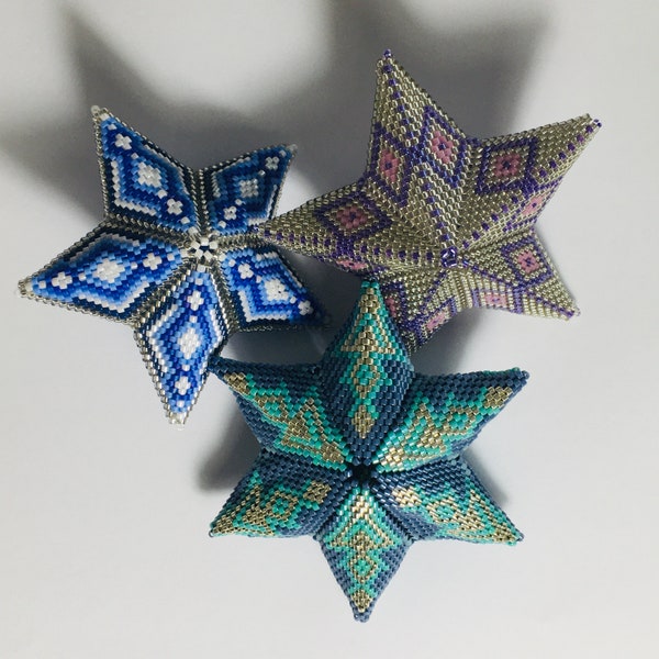 Beaded Star Pattern - Etsy