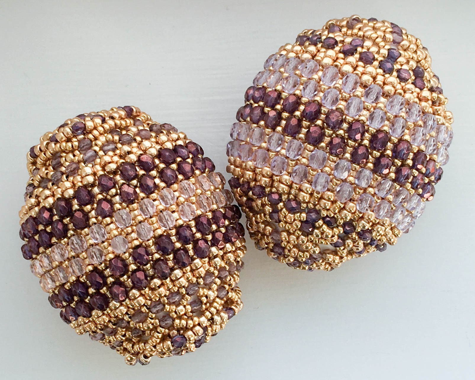 Fab-er-jo Beaded Bauble Tutorial Beaded Egg Tutorial Christmas and Easter Beaded Decorations - Etsy