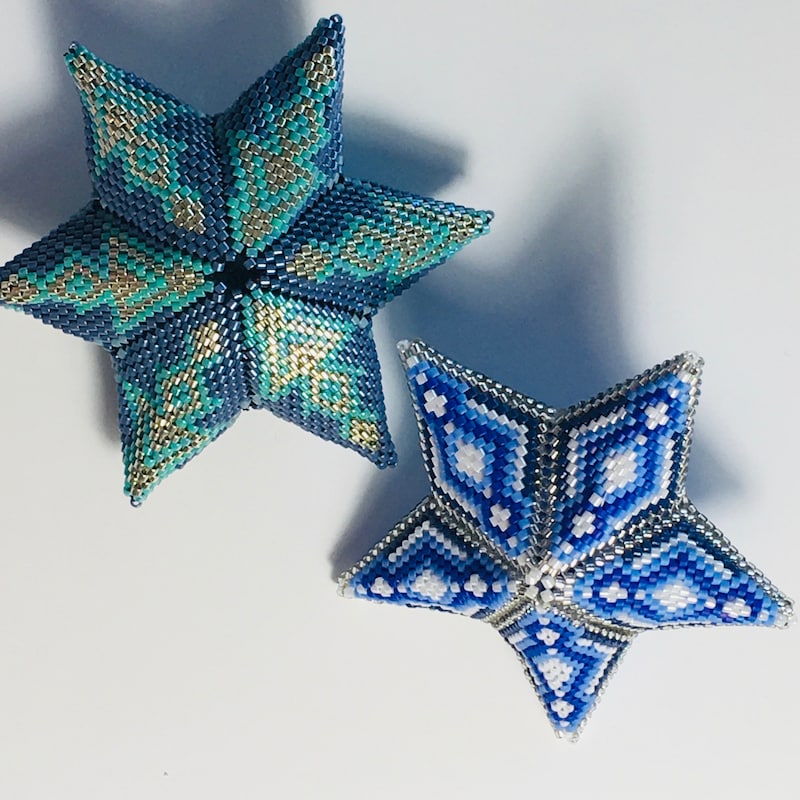 Beaded Star Pattern - Etsy
