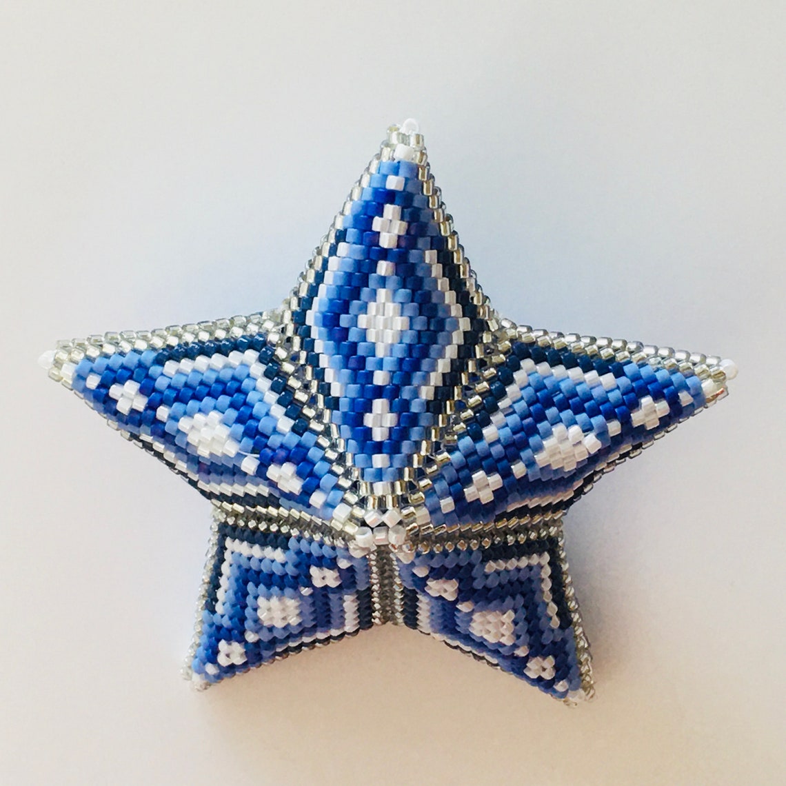 3D Beaded Star Tutorials 3 Tutorials 2 Five Pointer Stars | Etsy