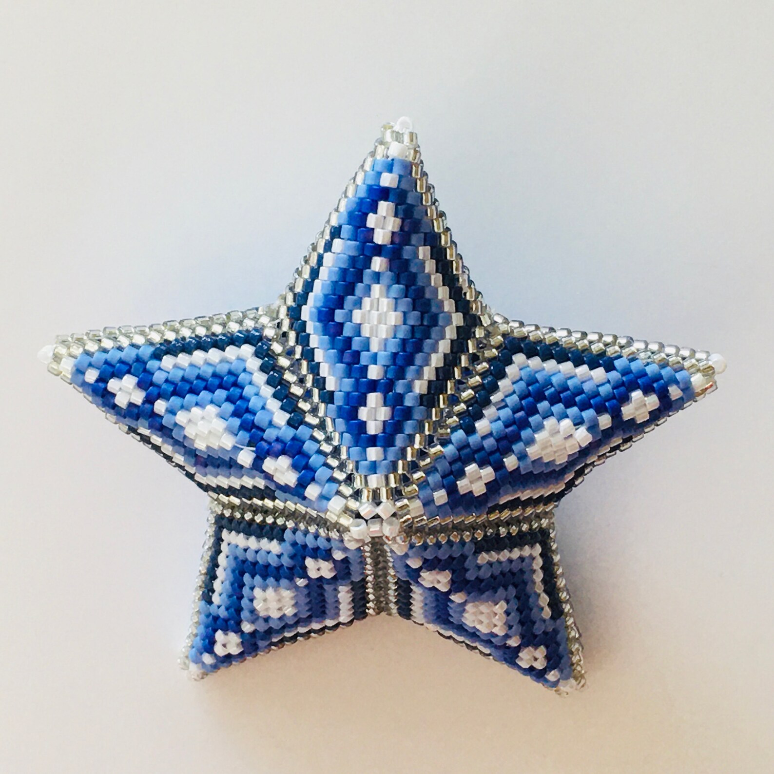 3D Beaded Star Tutorials 3 Tutorials 2 Five Pointer Stars | Etsy