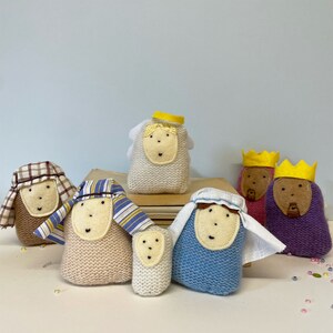 Knitted Nativity People - Etsy
