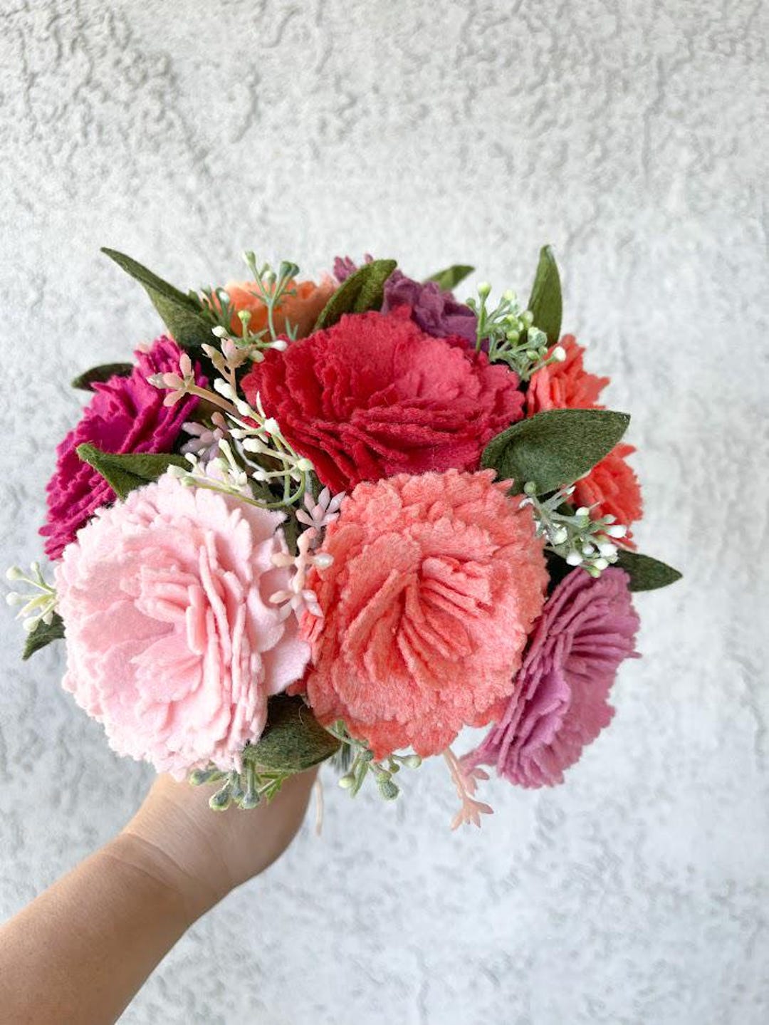 Carnation Single Stem Carnation Flower Decor Wedding Carnation Bouquet ...