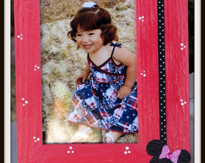 Minnie Mouse Frame - Etsy