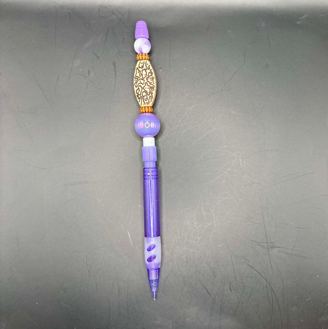 Beaded Purple Mechanical Pencil - Etsy