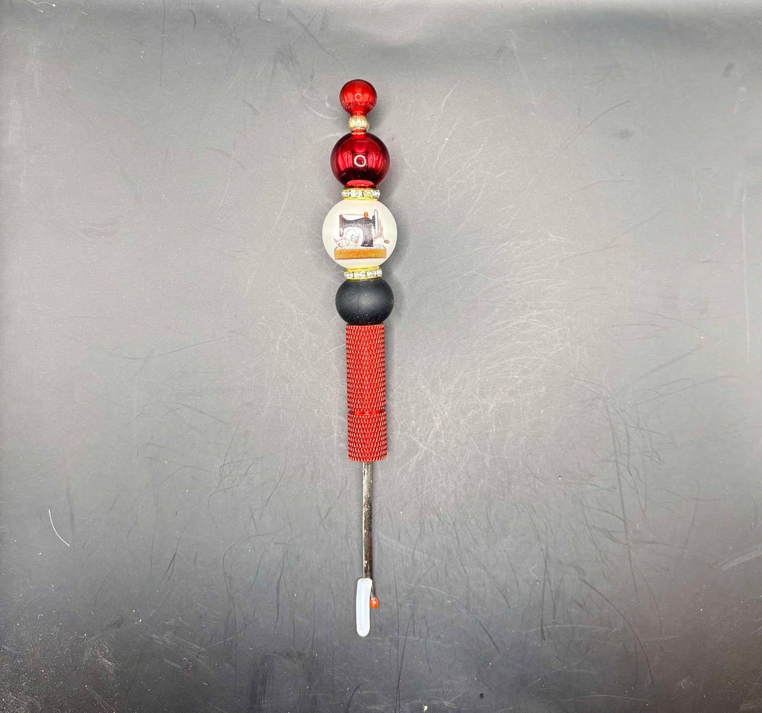 Beaded Red Seam Ripper - Etsy