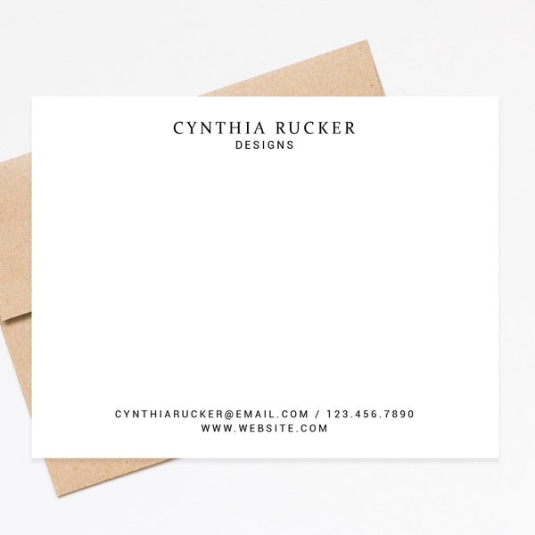 Stationary for a Business - Etsy