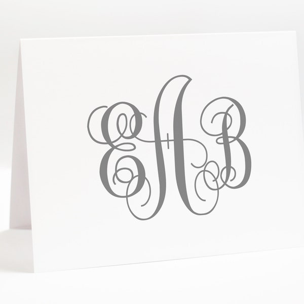 Monogram Stationery - Etsy