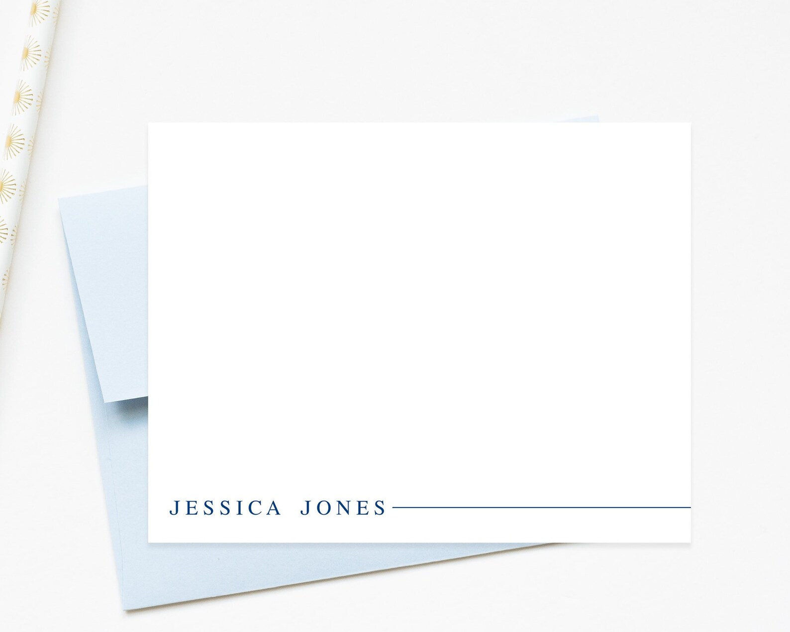 Modern Stationary Simple Minimal Stationery Notecard for Her - Etsy