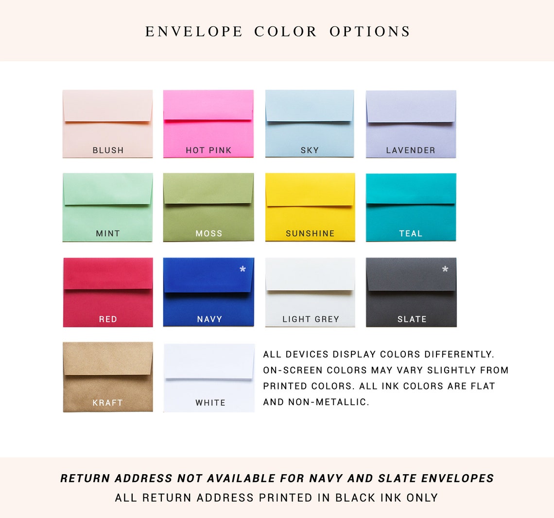 Script Personalized Cards Set for Couples Flat Notecards - Etsy