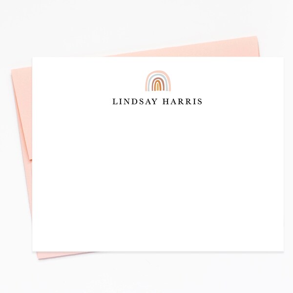 Rainbow Stationary - Etsy