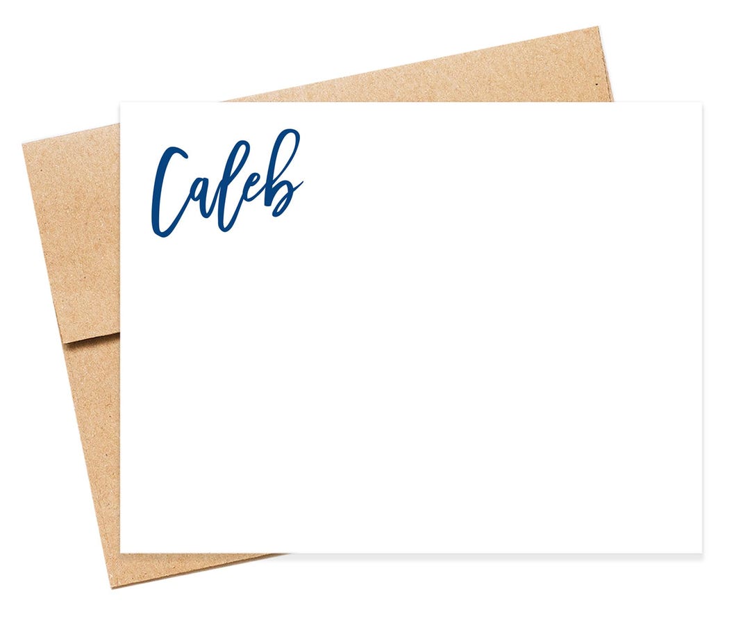 Personalize Stationary for Kids With Bold Name Design, Modern ...