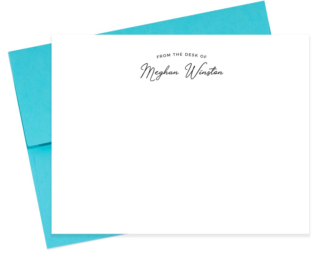 Teachers Stationery, From the Desk of Stationary, Professional ...