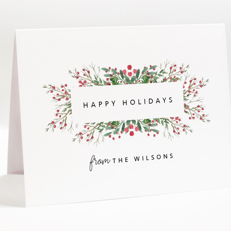 Holiday Cards Personalized - Etsy