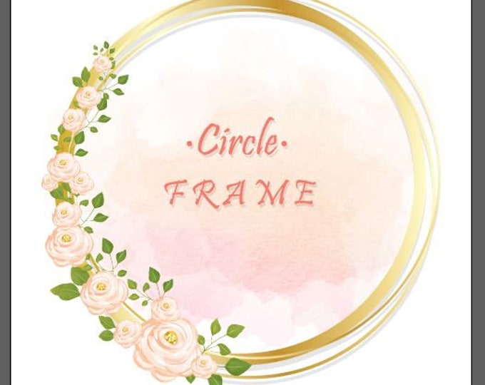 Gold Circle PNG JPG | Gold Foil Overlay | Circle Clipart | Gold Circle ...