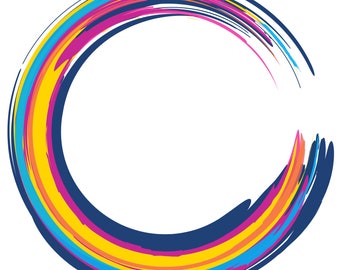 Multi Color Circle - Etsy