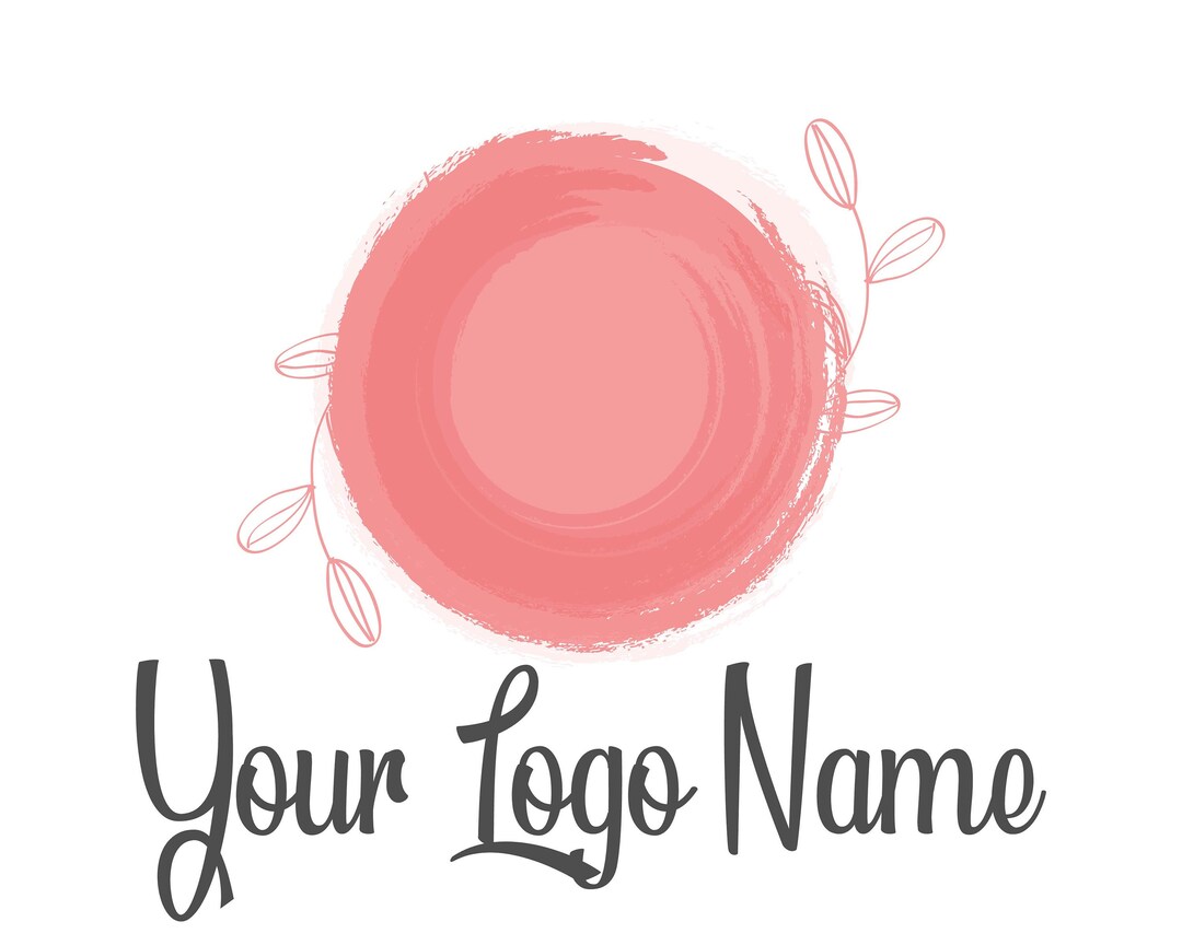 Watercolor Logo Filled Backgrounds | Circle Border Color Clipart | Four ...