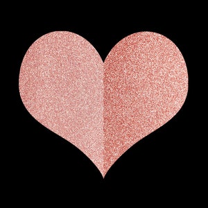 Rose Gold Hearts Clipart - Bundle Pack of Hearts - Instant Download ...