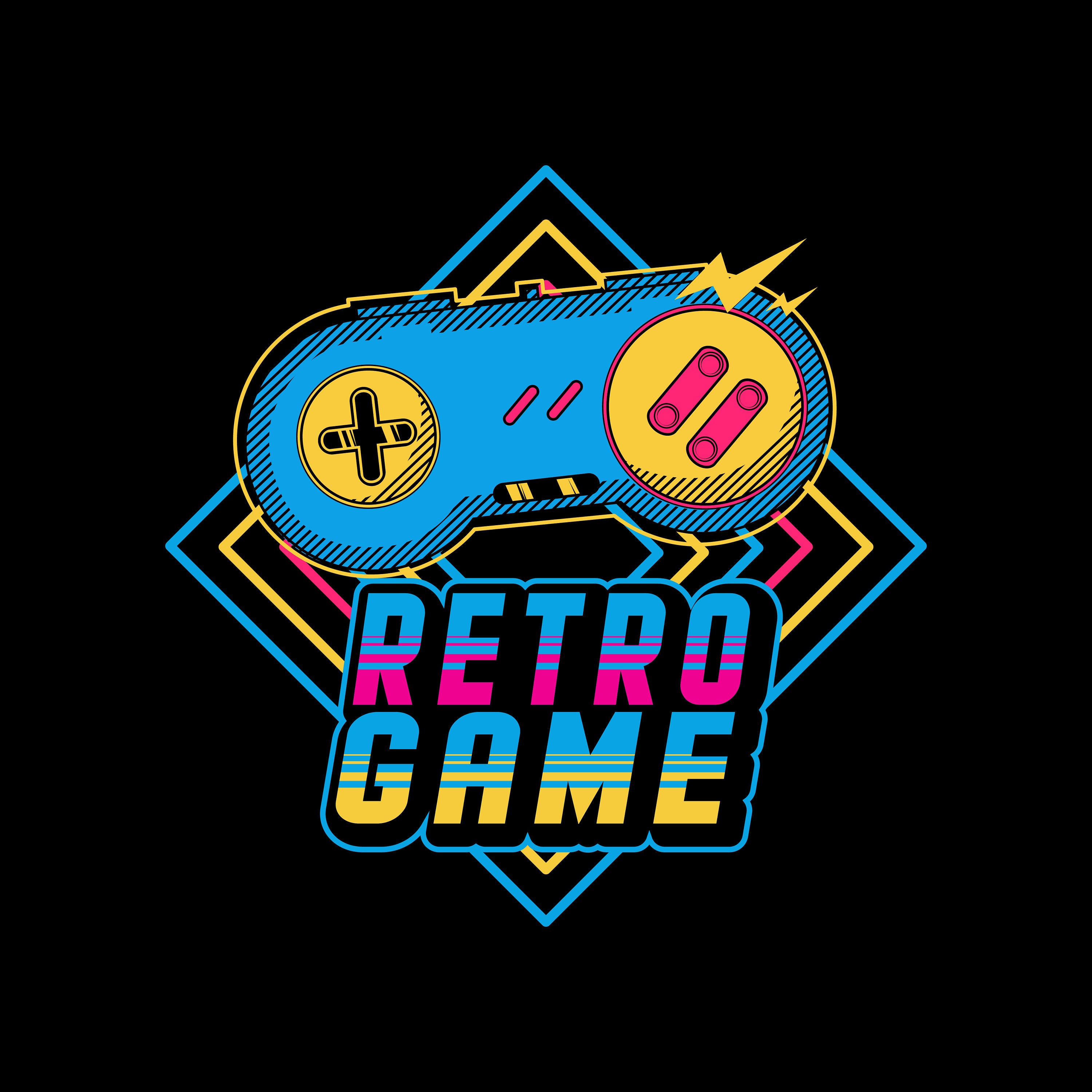 Retro Game Over Design T Shirt | Clipart I Quality I Game Room Art and ...
