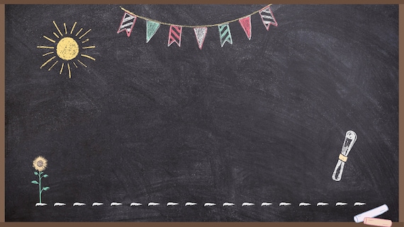 School Chalkboard Backgrounds For Powerpoint