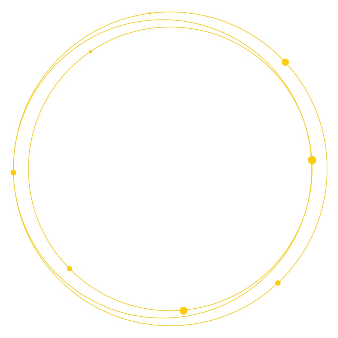 Gold Ring Circle Minimalist Clipart PNG and JPG Instant - Etsy