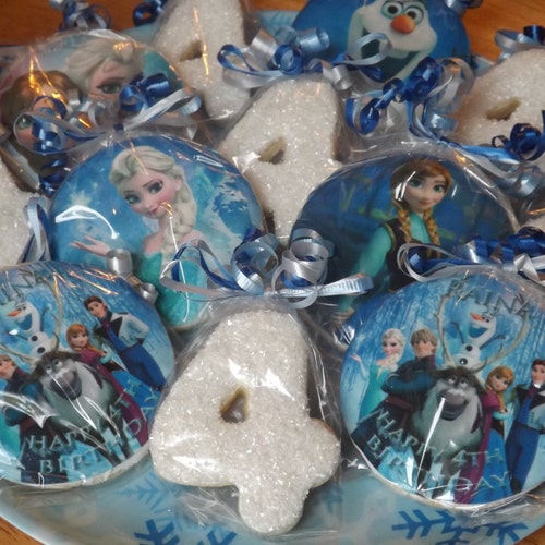 Custom Frozen Birthday Party Food Labels DIY Printable File | Etsy