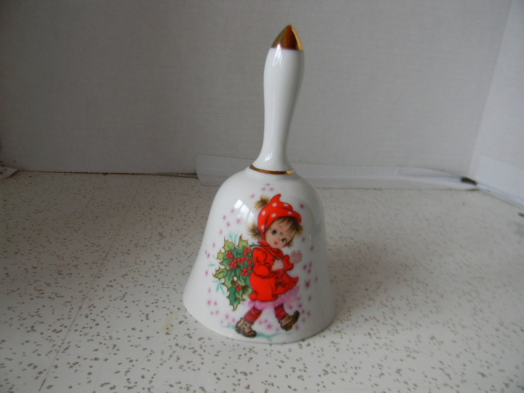 B11 - Vintage Lefton Christmas Bell - Etsy