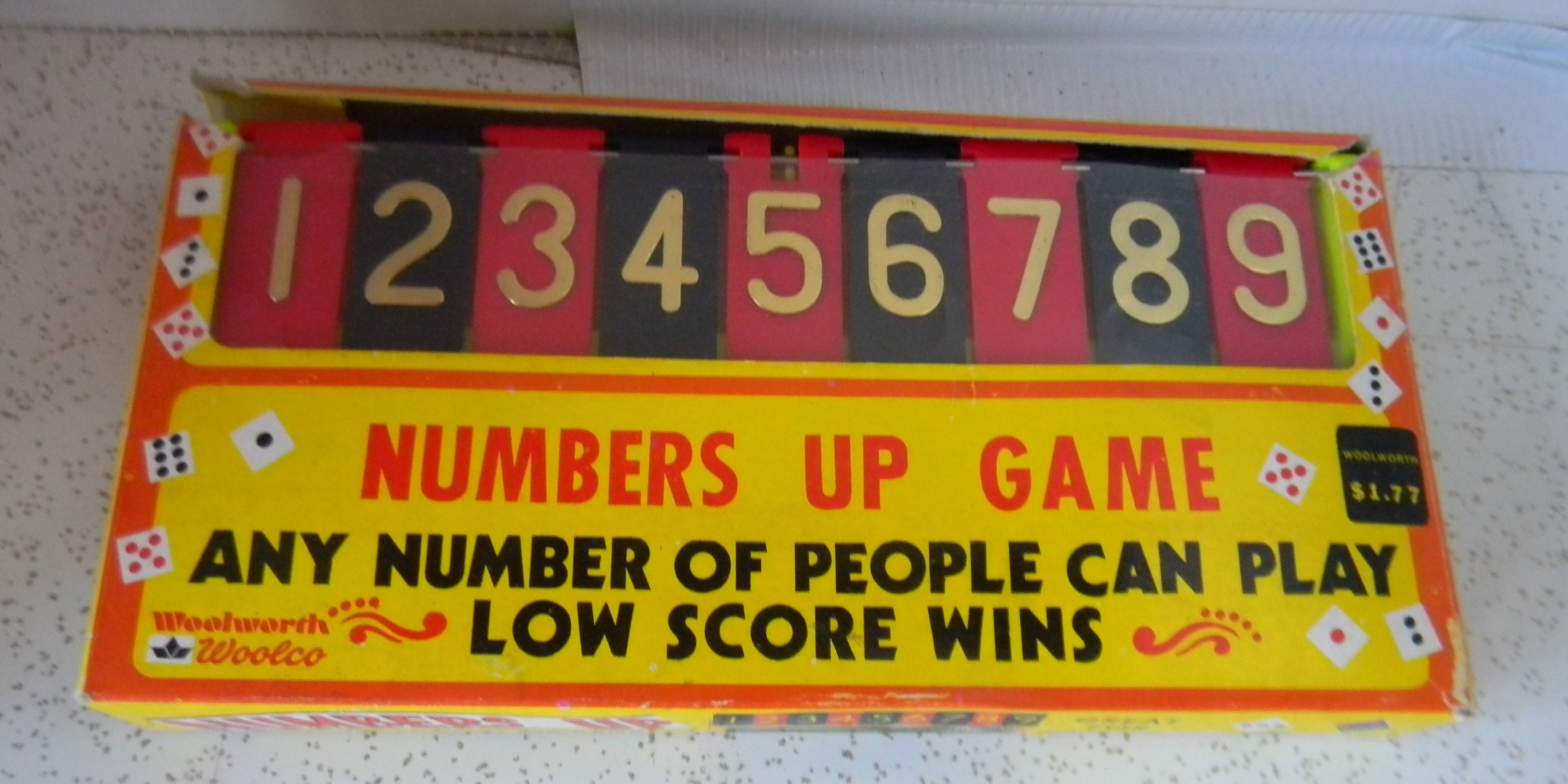 B11 Vintage 1974 Numbers up Board Game by Marx - Etsy