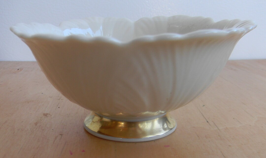Vintage Lenox Dorian Pattern Nut Candy Bowl - Etsy