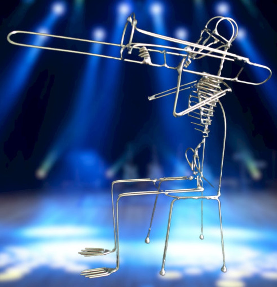 TROMBONE PLAYER Unique & Unusual Hand-crafted Gift Idea - Etsy UK