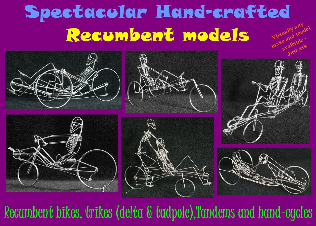 Spectacular Hand-crafted Recumbent Cycles - Cycle-inspired Art for ...