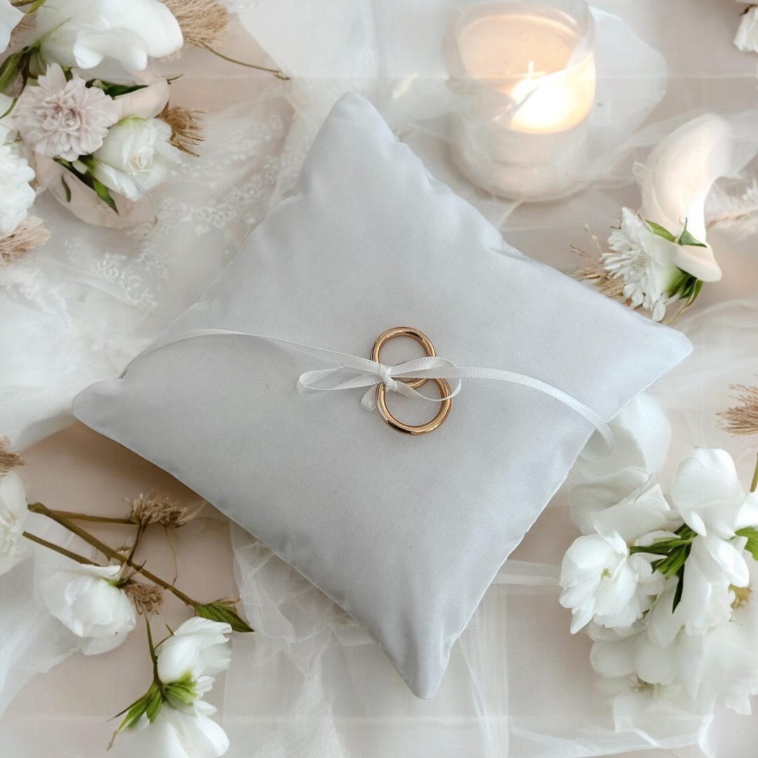 Silk Ring Pillow - Etsy