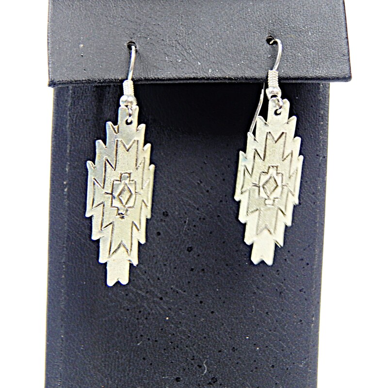 Aztec Hoop Earrings - Etsy