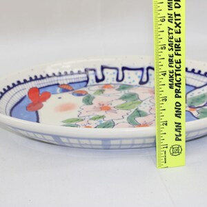 Diane Artwork Kissy Fish Come Dream With Me Oval Serving Platter Bowl ...