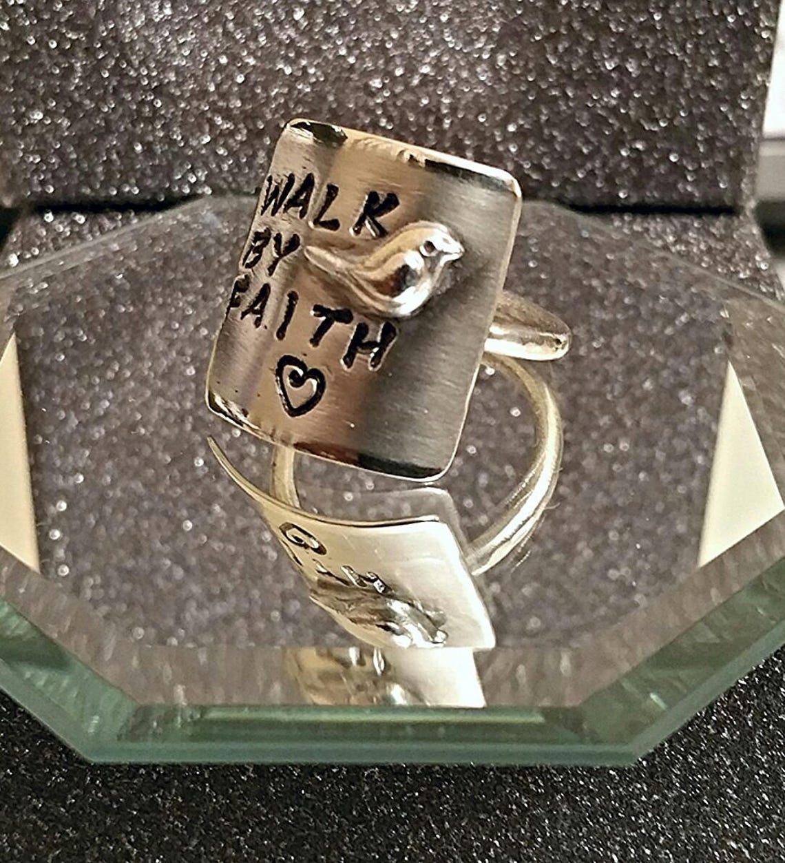 Silver Inspirational Ring - Etsy
