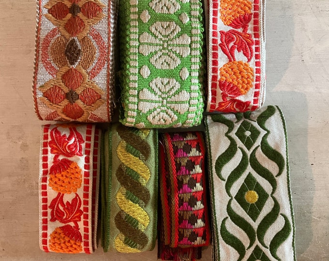 Fabulous Collection of Trims From the 1960s - Etsy