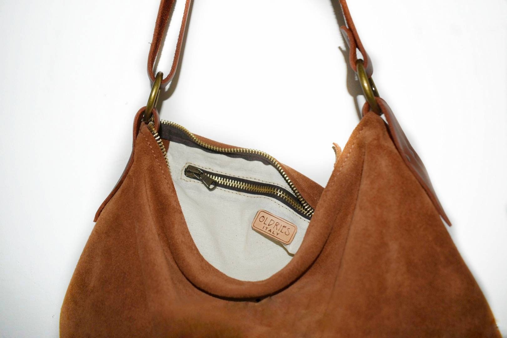 Handmade Russet Orange Color Suede Medium Size Hobo Bag - Etsy