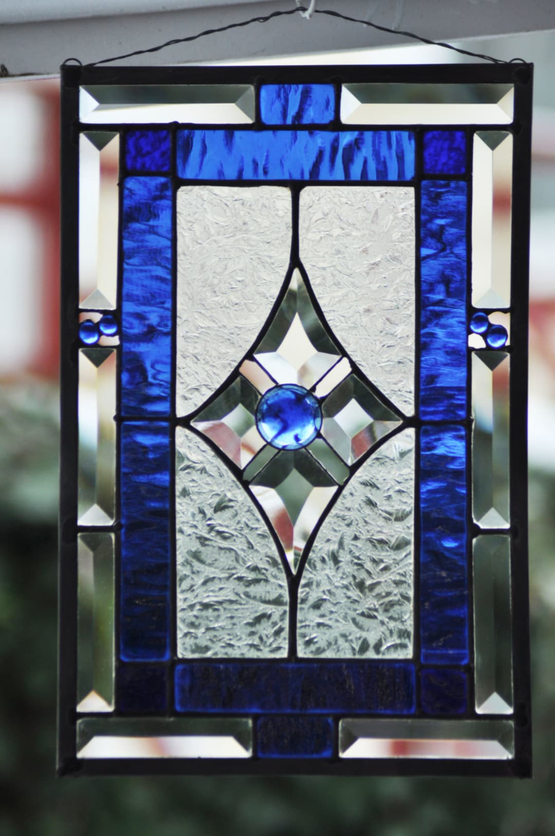 Stained Glass Window Panel - Etsy