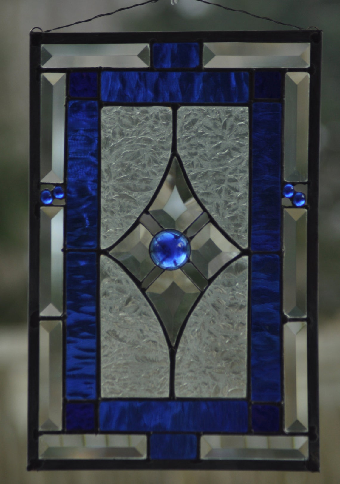 Stained Glass Window Panel - Etsy